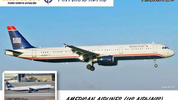 Conheça as pinturas "retrô" das companhias aéreas - Airway
