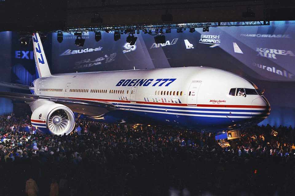 Boeing 777 supera 747 e torna-se o widebody mais popular da história ...
