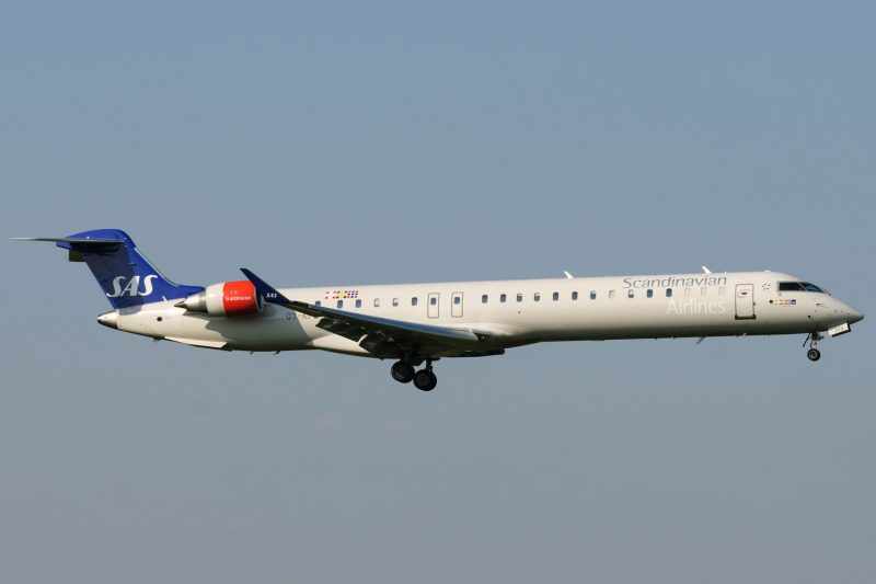 Primeiro Embraer E195 da SAS é visto na Inglaterra - Airway