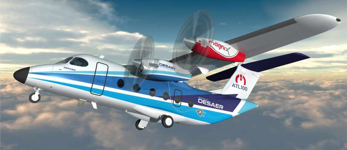 Desaer terá versão híbrida do turboélice ATL-100 - Airway