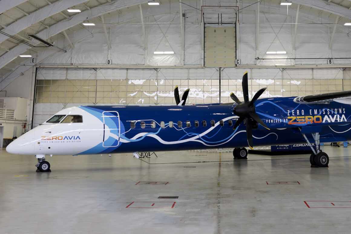 Turboélice Dash 8 será o maior avião do mundo movido a hidrogênio - Airway
