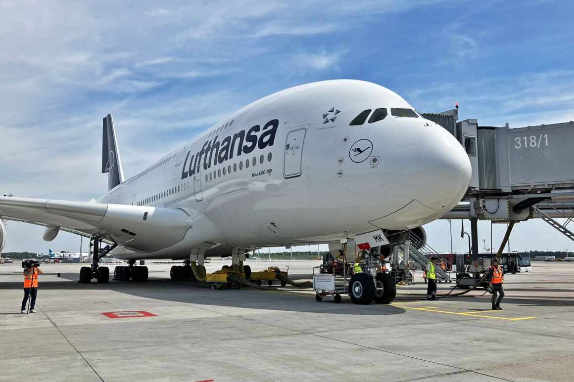 Lufthansa recoloca em serviço o Airbus A380 - Airway