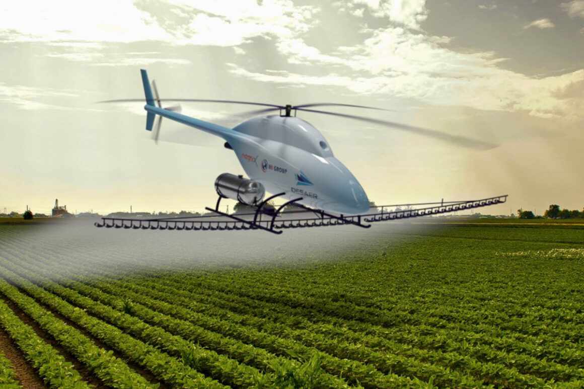 DESAER estreia no agronegócio com drone de pulverização - Airway
