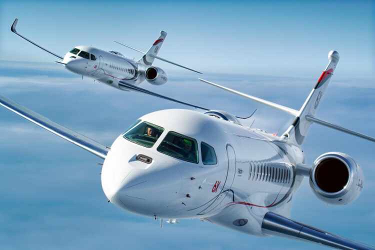 Novo jato executivo Dassault Falcon 6X é certificado nos EUA e Europa ...