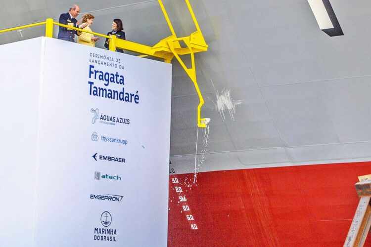 Mais que aviões: Embraer agora lança seu primeiro navio de guerra - Airway