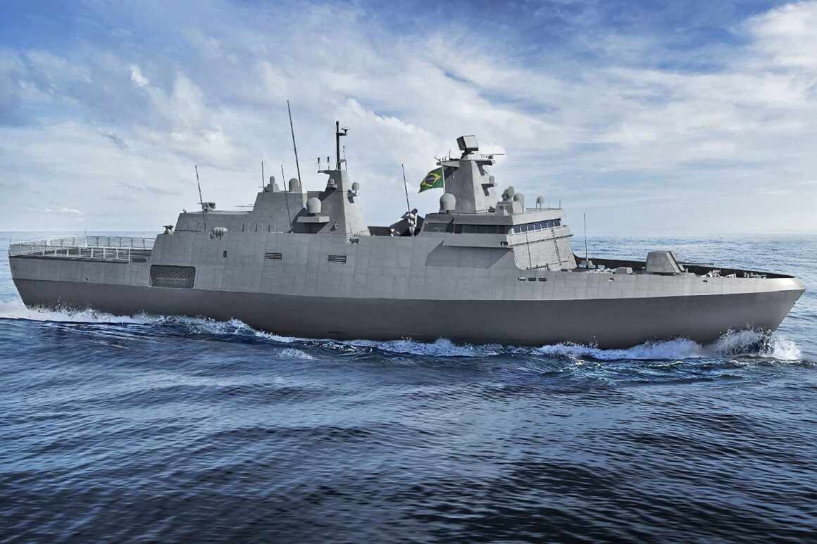 Mais que aviões: Embraer agora lança seu primeiro navio de guerra - Airway