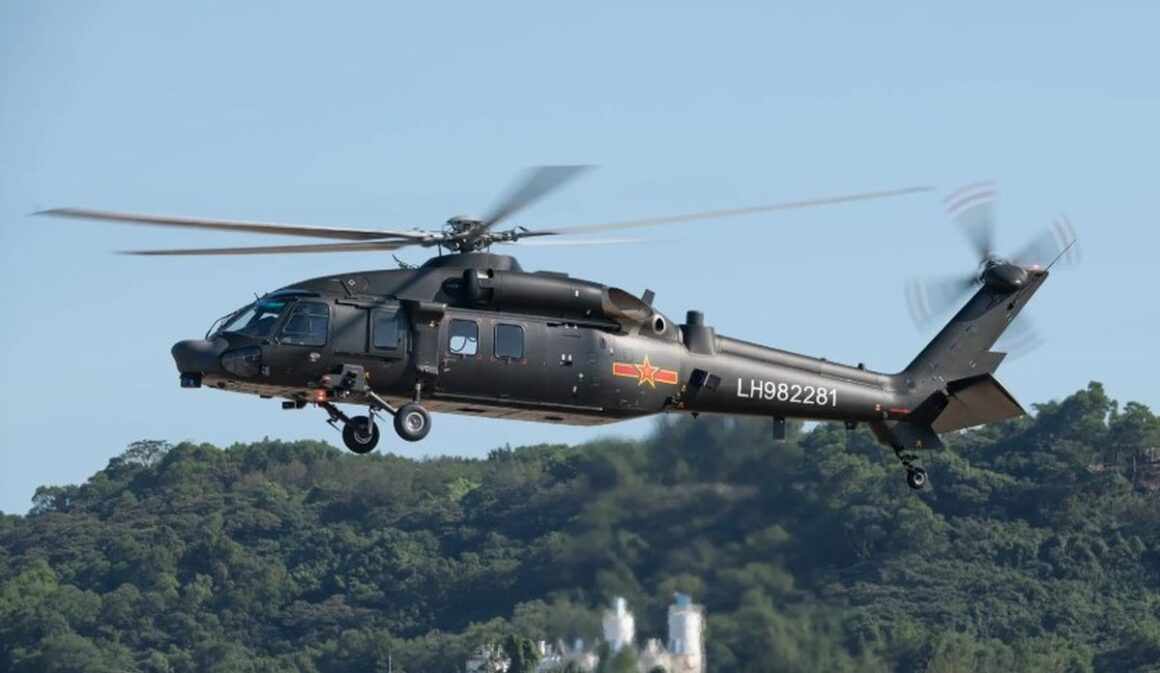 China revela nova versão do helicóptero Z-20 para aplicação naval - Airway